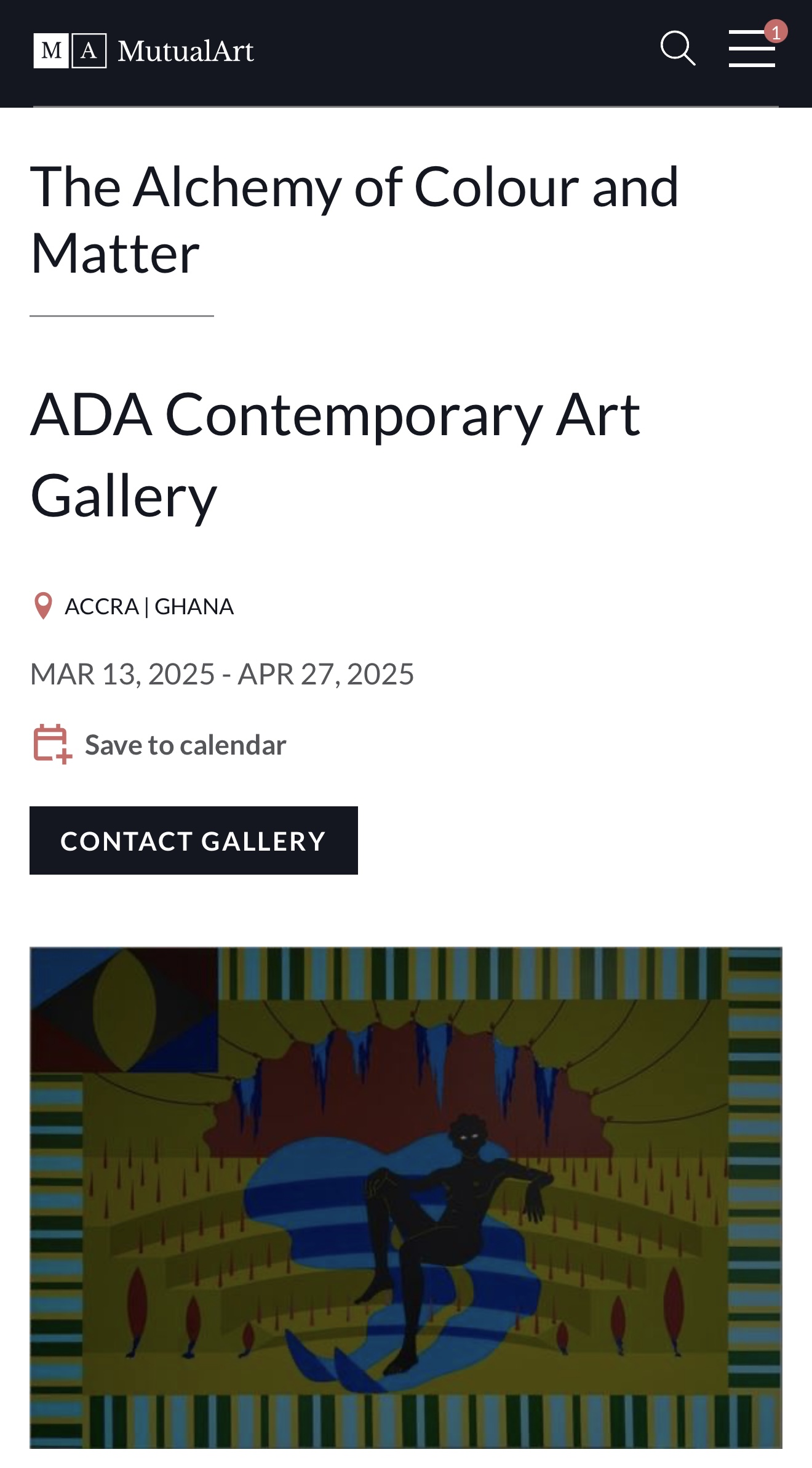 The Alchemy of Colour and Matter – ADA